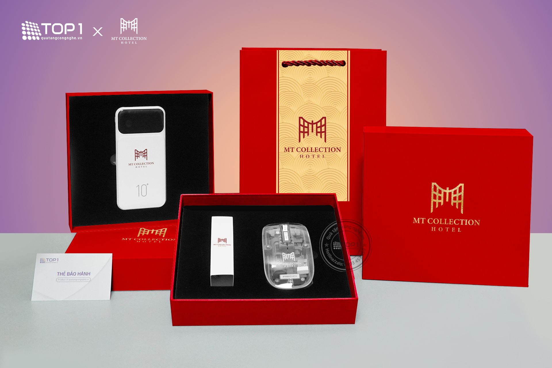 Quà tặng khách hàng thân thiết của MT Collection Hotel